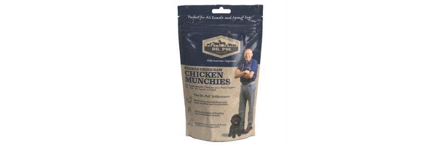 Dr. Pol Freeze Dried Raw Chicken Munchies Dog Treats - Dr. Pol | World ...