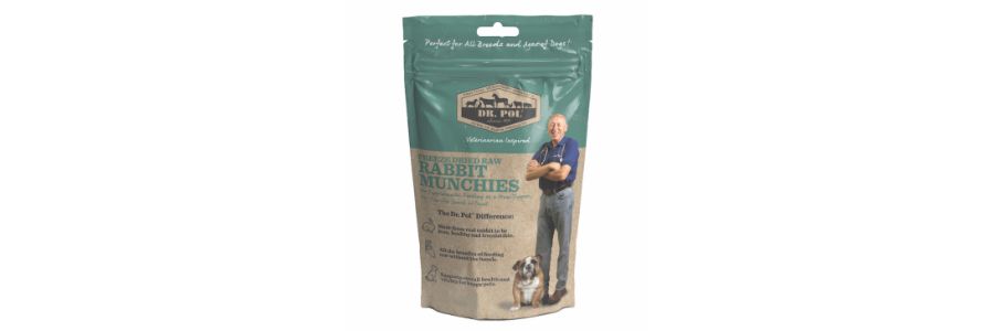 Dr. Pol Freeze Dried Raw Rabbit Munchies Dog Treats - Dr. Pol | World's ...